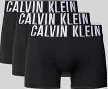 Calvin Klein Underwear Trunks mit Label-Bund im 3er-Pack