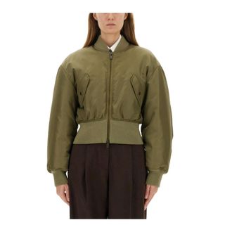 Saint Laurent Damen, Jacken, Gr&uuml;n, SGr&ouml;&szlig;e