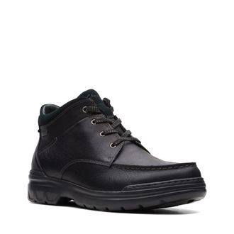 Clarks Rockie 2 Hi Black Leather 11.5 D (M)