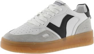 Victoria Basket Basse Unisexe Seúl Effet Cuir & Pièces Colorées & en Croûte De Cuir en Contraste 1257126 pour Adulte Blanco 38