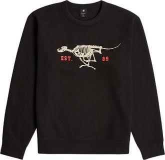 G-Star Homme, Sweatshirts et sweats à capuche, Noir, Taille: XL SweaT-shirts et SweaT-shirts à capuche avec Chien Courant
