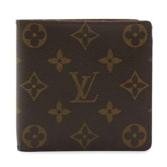 Louis Vuitton Pre-owned Porte Billets Cartes Credit Monogram Bifold Wallet - - Pre-owned - Damen - Braun - ONE SIZE