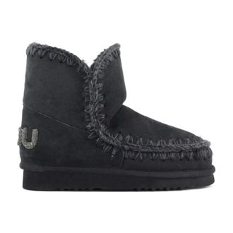 Mou Femme, Chaussures, Noir, Taille: 39 EU Botte Eskimo Noire