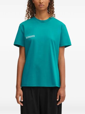 PANGAIA crew-neck T-shirt - Gr&uuml;n