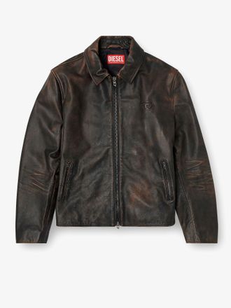 Diesel L-Amar-Wrd leather jacket - DIESEL - gender_Man