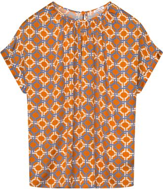 Seidensticker Damen 133191-63 Bluse, Orange, 38