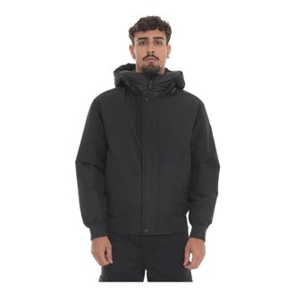 HUGO BOSS Homme, Vestes, Noir, Taille: 2XL Bomber avec capuche fixe