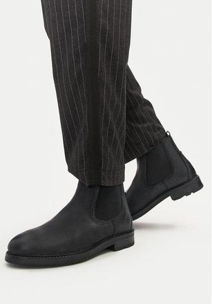 Pepe Jeans London Klassische Stiefeletten PMS50244 Schwarz