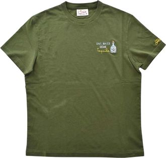 MC2 Saint Barth Homme, Tops, Vert, Taille: 2XL T-shirt