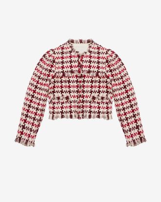 Isabel Marant Veste Amelio - Femme - Rouge-rose - Taille 34 - Marant &Eacute;toile