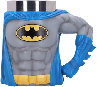 Nemesis Now Krug Kanne Offizielles Lizenzprodukt von Batman, Hero, Grau, 16,3 cm