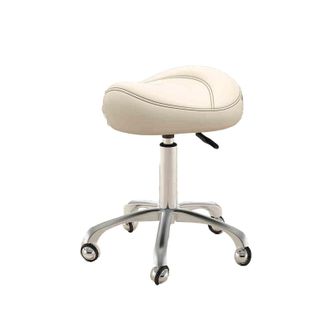 Generic Ergonomischer Sattelhocker, h&ouml;henverstellbarer Arbeitsstuhl, um 360&deg; drehbarer Barhocker, 440 Pfund Tragkraft, geeignet for Sch&ouml;nheitssalons, Bars und