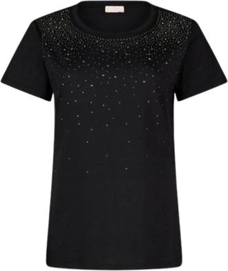 Liu Jo Femme, Tops, Noir, Taille: 34 FR Liu Jo T-shirts et Polos Noir