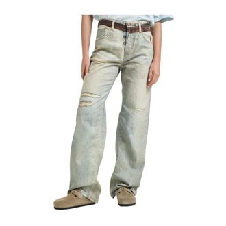 Haikure Damen, Jeans, Blau, W27Gr&ouml;&szlig;e
