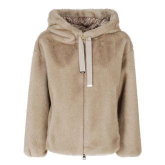 Herno Faux Fur & Shearling Jackets - - Jackets - Damen - Beige - M