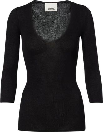 Isabel Marant Damen, Strickwaren, Schwarzk, XSGröße