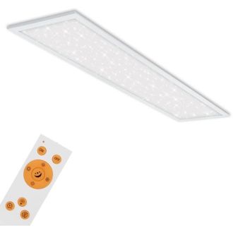 Briloner Led Panel 36W wei&szlig; Fernbedienung Sternenhimmel cct Deckenlampe Dimmbar