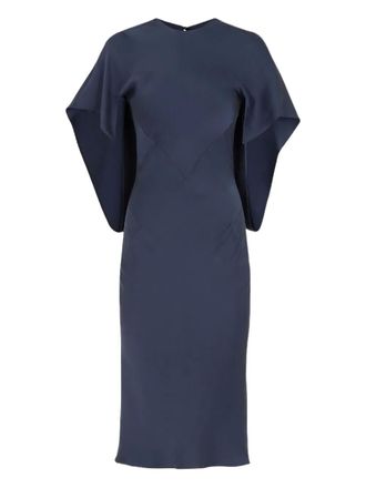 Fendi robe courte à une épaule - Bleu