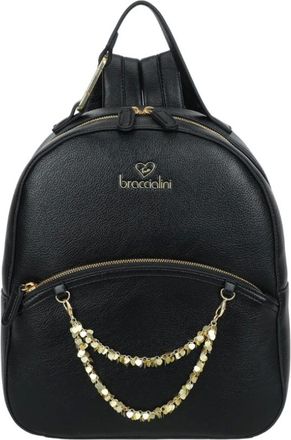 Braccialini Femme, Sacs, Noir, Taille: ONE Size Amy Backpack