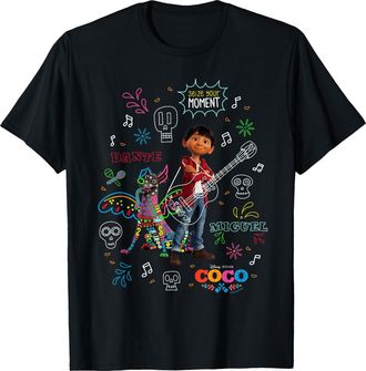 Pixar Disney and Pixars Coco Miguel and Dante Seize Your Moment T-Shirt