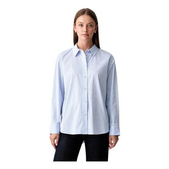 Joop Casual Cotton Shirt - - Blouses & Shirts - Damen - Blau - XS