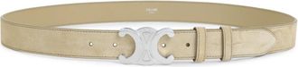 Celine Triomphe G&uuml;rtel 30Mm - - Accessories - unisex - Beige - 95 CM