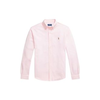 Polo Ralph Lauren Oxford Mesh Baumwollhemd - - Shirts - Herren - Rosa - S