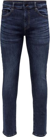 Only & Sons Herren Jeans ONSLOOM Slim 6749 - Slim Fit - Blau - Dark Blue Denim, Größe:30W / 34L, Farbvariante:Dark Blue Denim 22026749