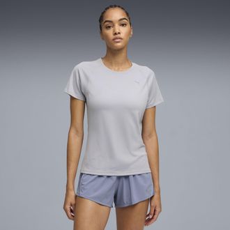 Puma VELOCITY Lauf-T-Shirt Damen, Kleidung, Grau, 3XL