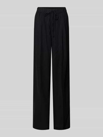 s.Oliver Red Label Relaxed Fit Weite Hose aus Leinen-Viskose-Mix