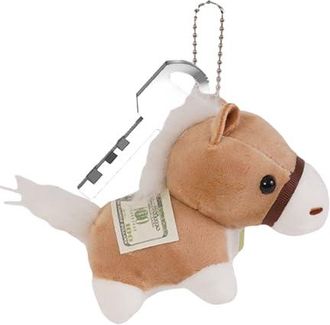 Generic Breloque de sac de cheval - Ornement pendentif cheval mignon - Porte-cl&eacute;s en peluche 2026 - Pour femmes, filles, enseignants, &eacute;tudiants, sac &agrave; main po