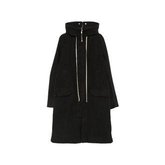 Rick Owens Ru02F4980 Parka - - Coats - Herren - Schwarzk - L