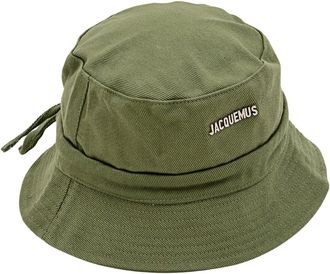 Jacquemus unisex, Accessoires, Vert, Taille: 56 CM Cappello da pescatore