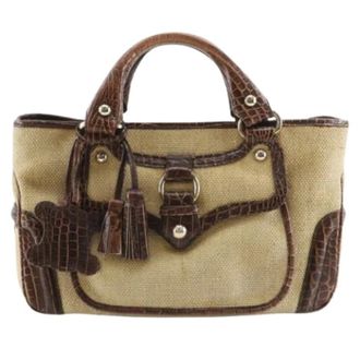 Celine Sac &agrave; main vintage Pre-owned - Femme - Pre-owned - Brun - Taille: ONE Size