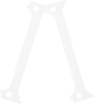 BESTONZON POPETPOP 2 St&uuml;ck Brennst&auml;nder aus Aluminiumoxid f&uuml;r Keramikschmuck Brennofen Hochtemperaturbest&auml;ndige Brennhalterungen zum Aufh&auml;ngen T&ouml;pferwerkzeug f&uuml;