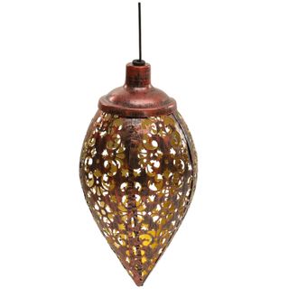 DOITOOL Solar-kronleuchter - Gartendeko - Eisen-kronleuchter Für Den Außenbereich