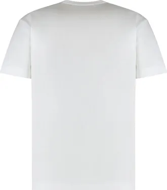 Comme Des Gar&ccedil;ons Mens Cotton T-Shirt White T-Shirts And Polos