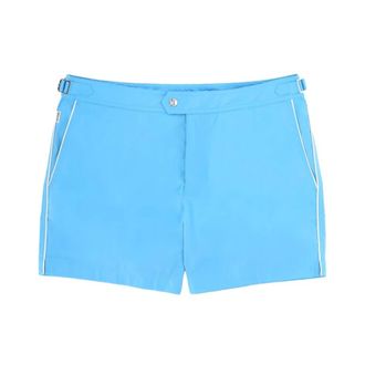 Tom Ford Homme, Maillots de bain, Bleu, Taille: M Nylon Swim Short