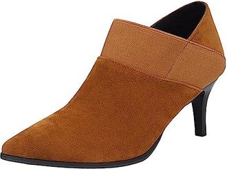 Generic 2026 Demoiselles dhonneur Grande taille Bouche profonde Carri&egrave;re Carri&egrave;re Chaton Talons Bloc Cuir Confortable Commute Invit&eacute; Mariage Brevet Court Esca