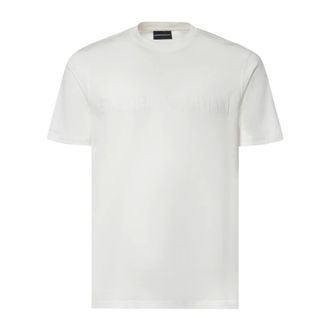 Emporio Armani T-shirt - Homme - Tops - Blanc - Taille: L
