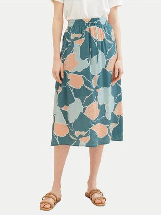 Tom Tailor Midirock 1040348 Gr&uuml;n Regular Fit