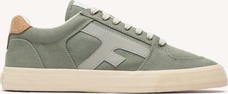 Faguo Baskets en toile kaki fonc&eacute;