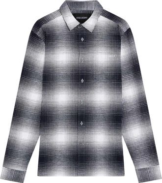 Lyle & Scott Hemd f&uuml;r Herren, Flanell (Nachthimmel/Wei&szlig;)