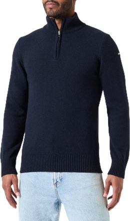 Schott NYC Herren Plrelife2rs Pullover, Marineblau, Medium