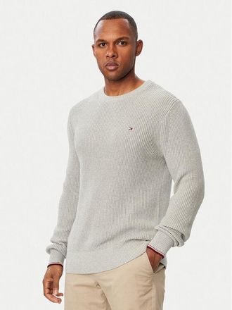Tommy Hilfiger Pullover MW0MW41516 Hellgrau Regular Fit