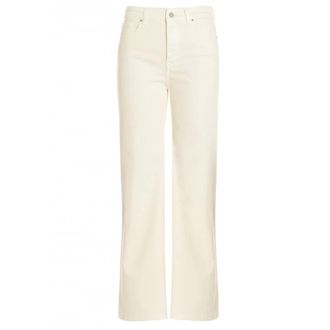Fabiana Filippi High-Rise Schlagjeans - - Jeans - Damen - Wei&szlig; - M