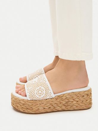 Guess Espadrilles Guess FLJBIA FAL04 Wei&szlig;