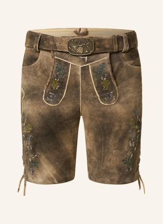 Spieth & Wensky Trachten-Lederhose Schwarzhorn braun