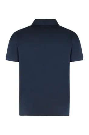 Paul & Shark Mens Cotton Piqu&eacute; Polo Shirt Blue T-shirts And Polos