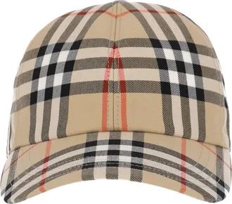 Burberry Check Baseball Cap